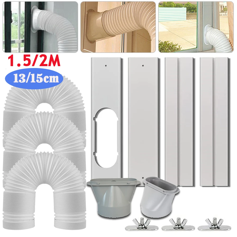 Air-Conditioner-Window-Vent-Kit-Universal-Coupler-Adjustable-Window ...