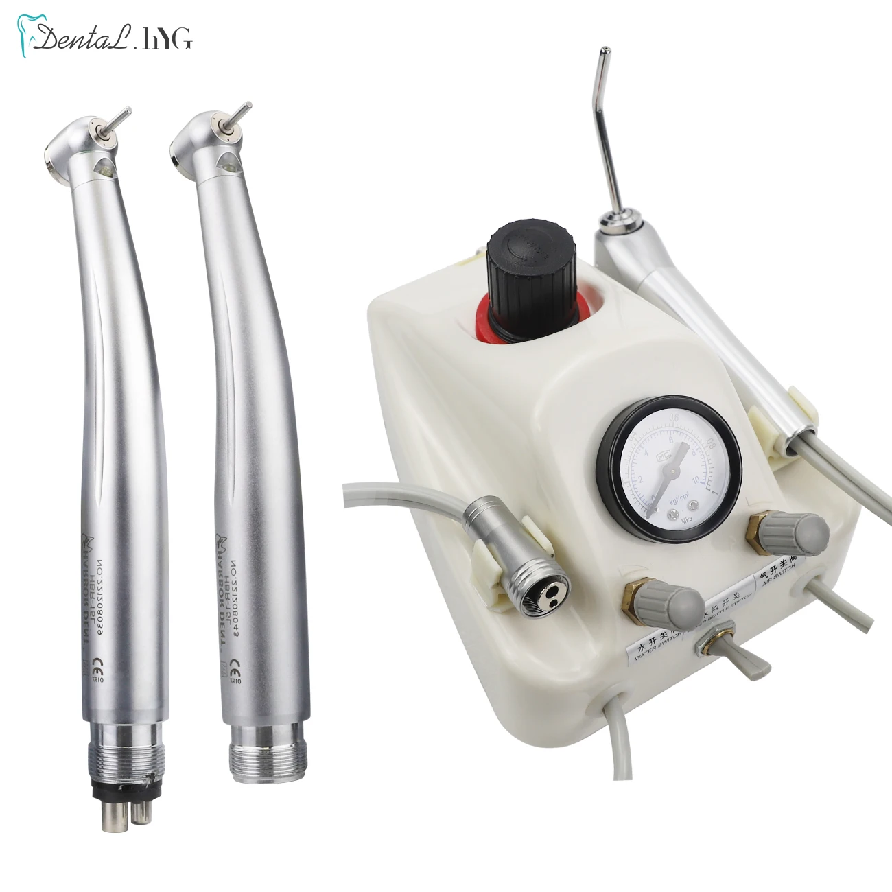 Dental-Mini-Portable-Turbine-Unit-Metal-4-Holes-or-2-Holes-3-Way ...