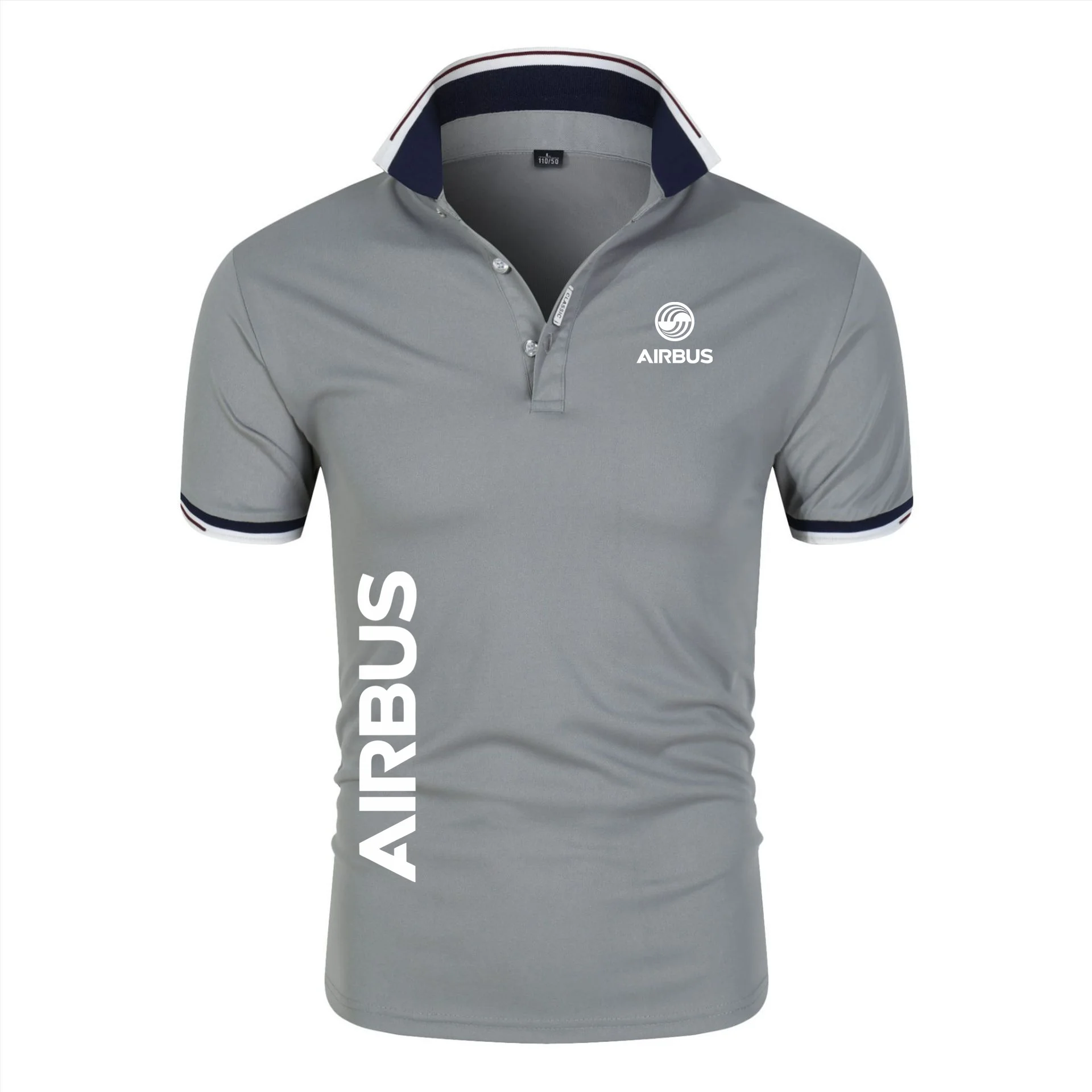 Polo-de-lapela-de-voo-da-avia-o-a-rea-masculina-camiseta-com-gola-nata ...