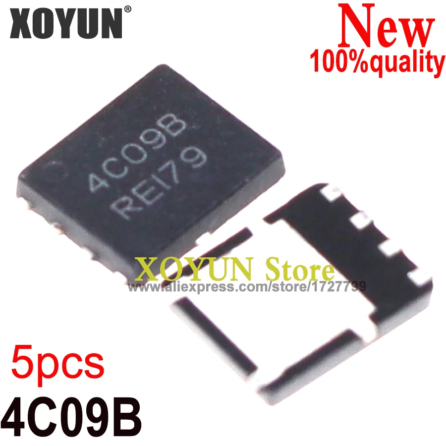 5piece-100-New-NTMFS4C09NBT1G-4C09B-4C098-QFN-8-Chipset.jpg