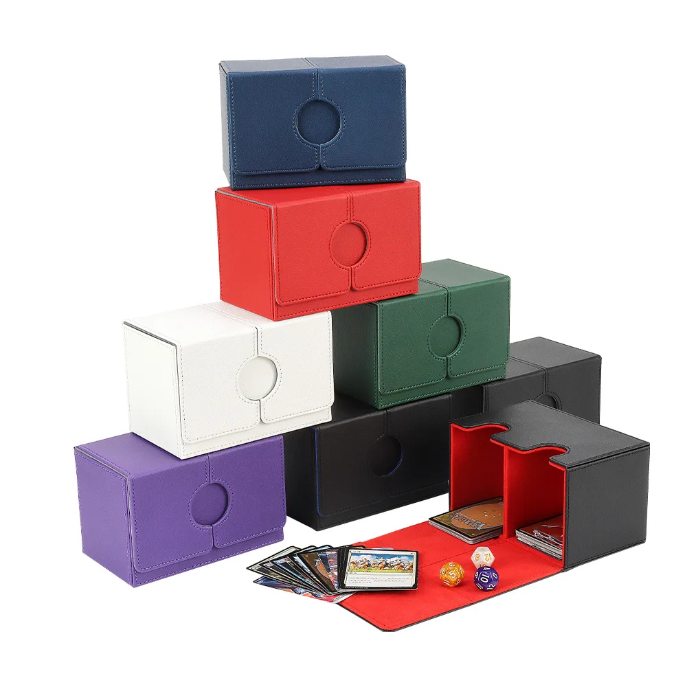 200-Card-Deck-Box-Organizer-Holder-Storage-Hobbies-for-Commander-Mtg ...