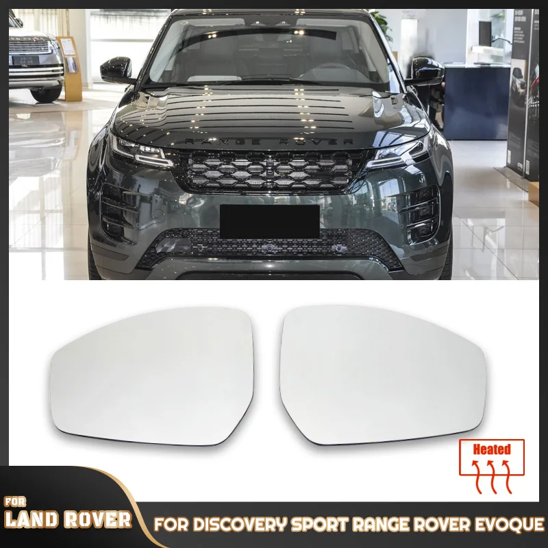 New Right Mirror Glass for Land Rover Discovery Sport 2015- Range Rover ...