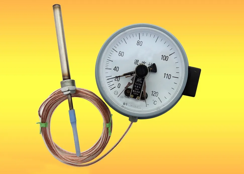 physical-experiment-Pressure-thermometer-thermometer-oil-temperature ...