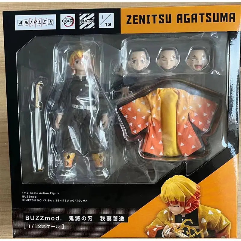 Original-ANIPLEX-BUZZmod-Demon-Slayer-ZENITSU-AGATSUMA-In-Stock-6inches ...