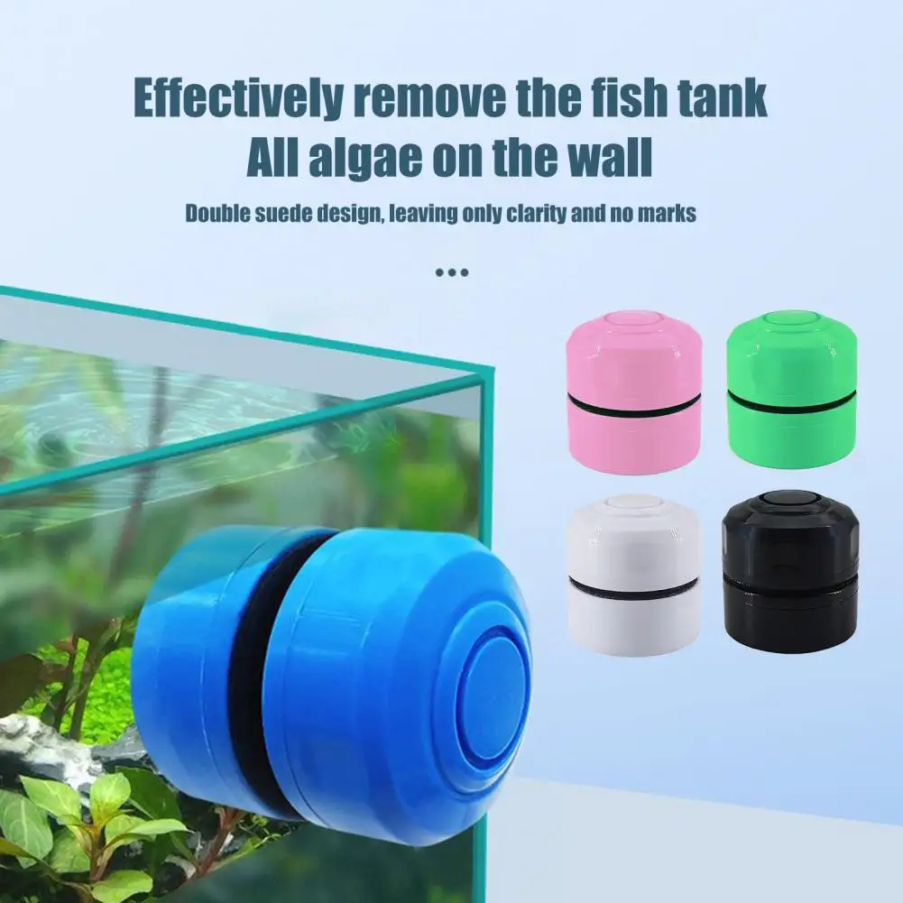 Fish-Tank-Brush-Magnetic-Fish-Tank-Dust-Remover-Double-sided-Glass ...