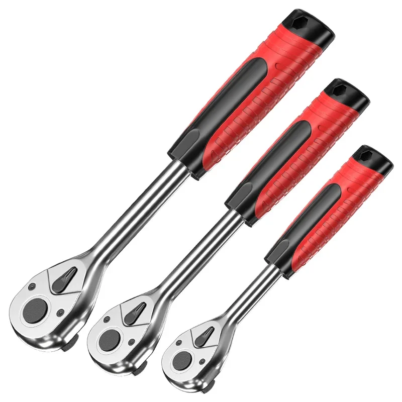 1-4-1-2-Telescopic-Socket-Wrench-Ratchet-Spanner-72-Teeth-CR-V-Quick ...