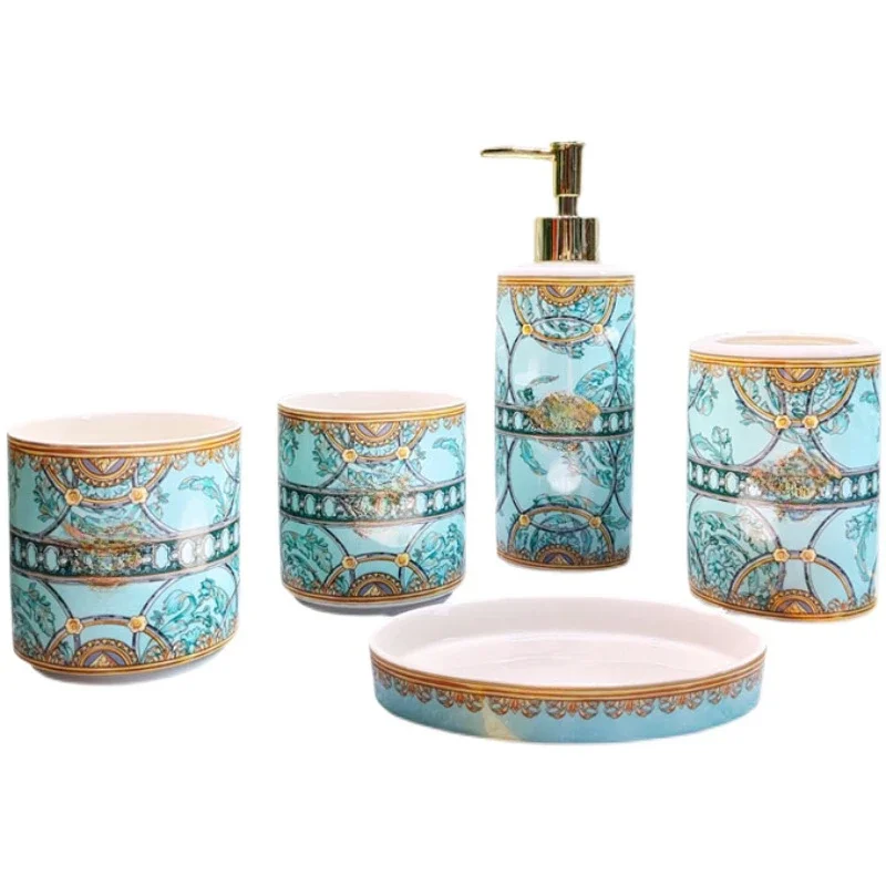 European-style-bathroom-wash-cup-emulsion-bottle-retro-fashion-bathroom ...