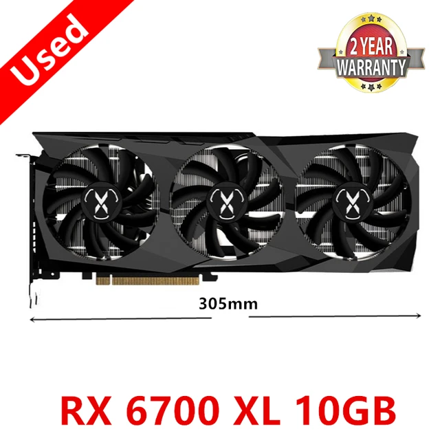 XFX RX 6700 XT 12GB RX6700 XT 6700XT Graphics Card GPU AMD Radeon ...