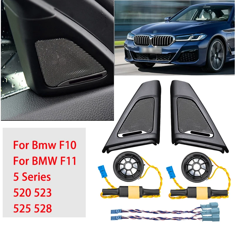 Car-Front-Door-Speaker-Cover-For-Bmw-F10-F11-5-Series-520-523-525-528 ...