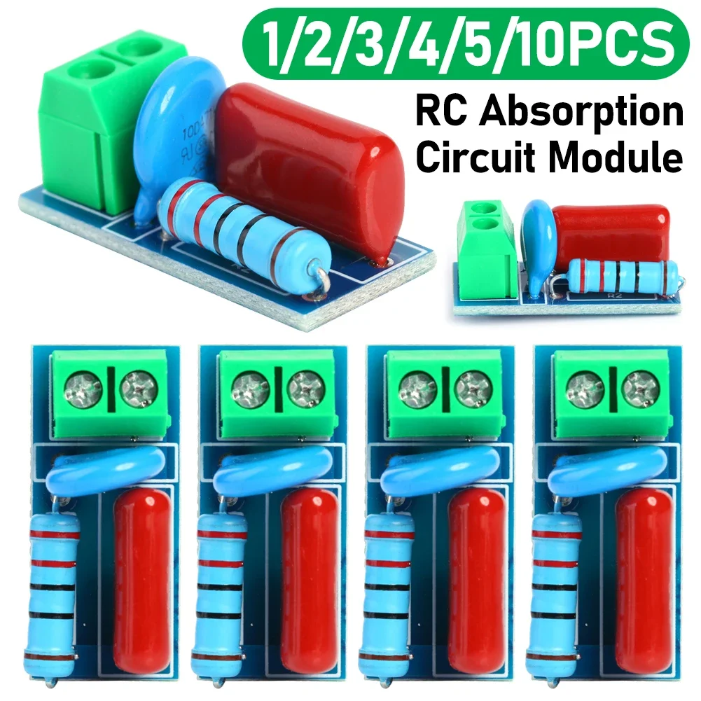 RC-Absorption-Circuit-Module-Relay-Contact-Protection-Resistance-Surge ...