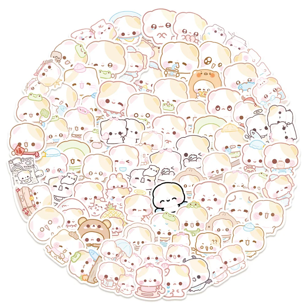 80Pcs Cute Animated Cat Graffiti Stickers Notebook Phone Case Diary ...