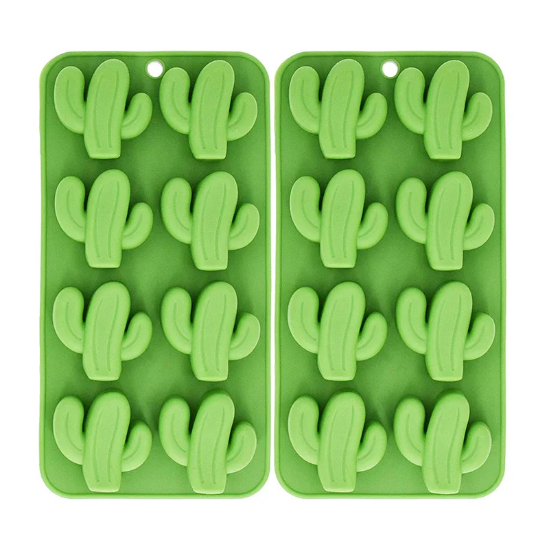 8-Cavity-Cactus-Ice-Cube-Tray-Cacti-Silicone-Mold-for-Chocolate-Candy ...