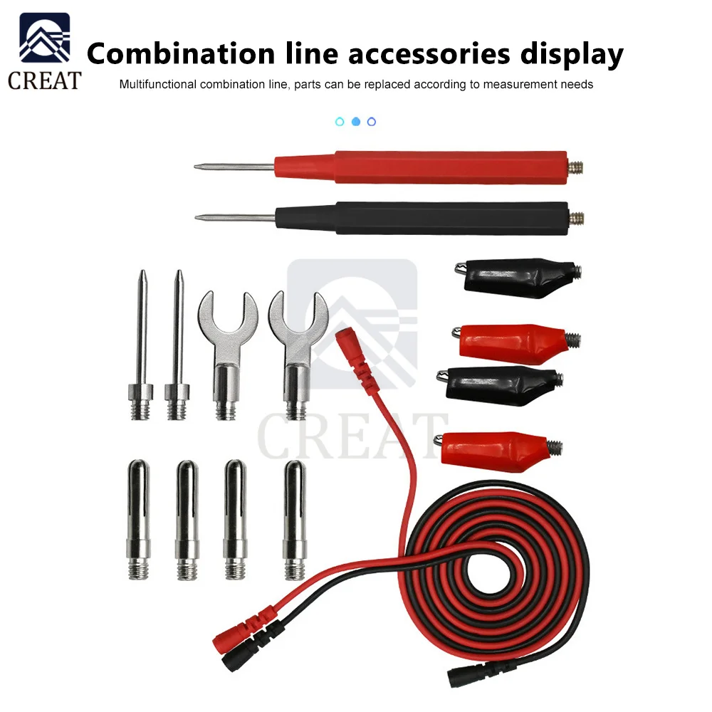 16pcs-in-1-set-Universal-Digital-Multimeter-Probe-90cm-Needle-Tip-Probe ...