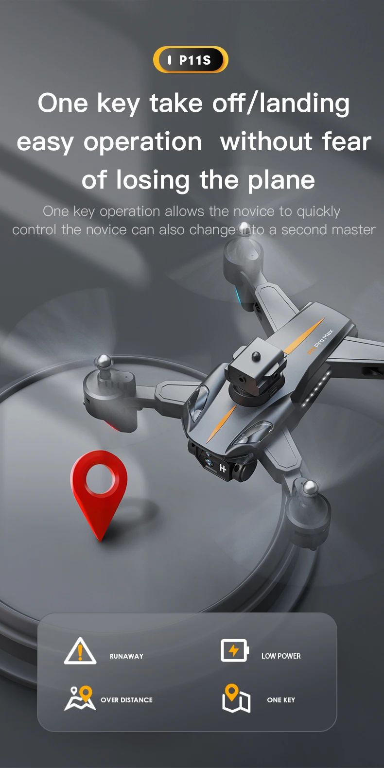 Xiaomi P11S Drone 8K 5G Professional High-Definition Aerial Photography Dual-Camera ...