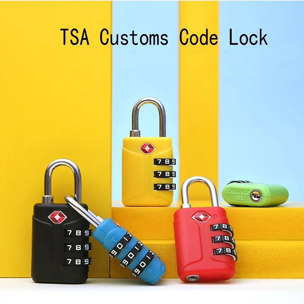 Portable-Padlock-TSA-Customs-Lock-3-Dial-Digit-Combination-Lock-Anti ...