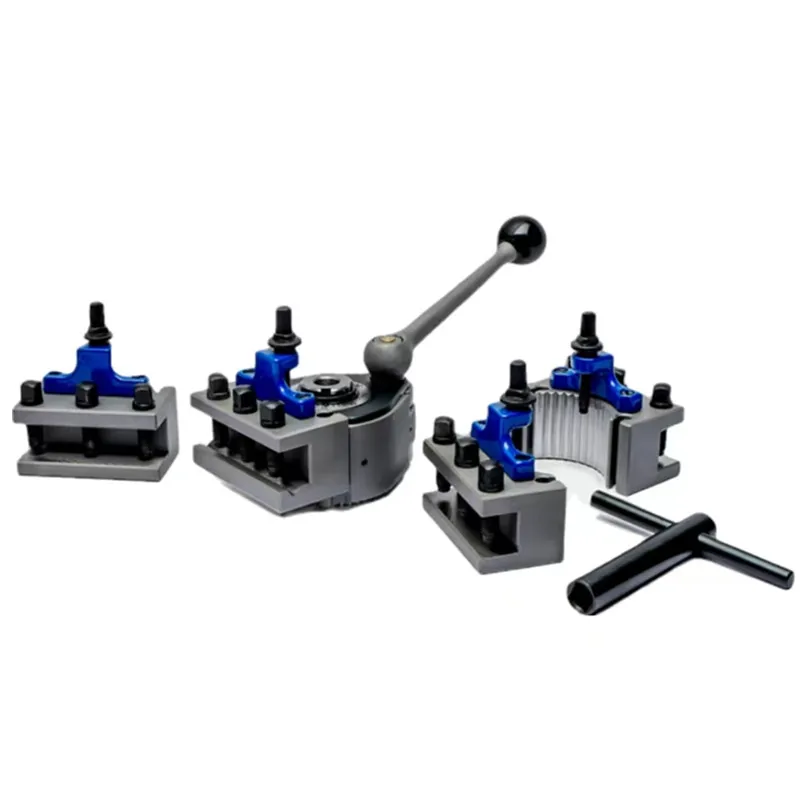 New-TOOA1-150-300mm-lathe-swing-40-position-quick-change-tool-post-set ...