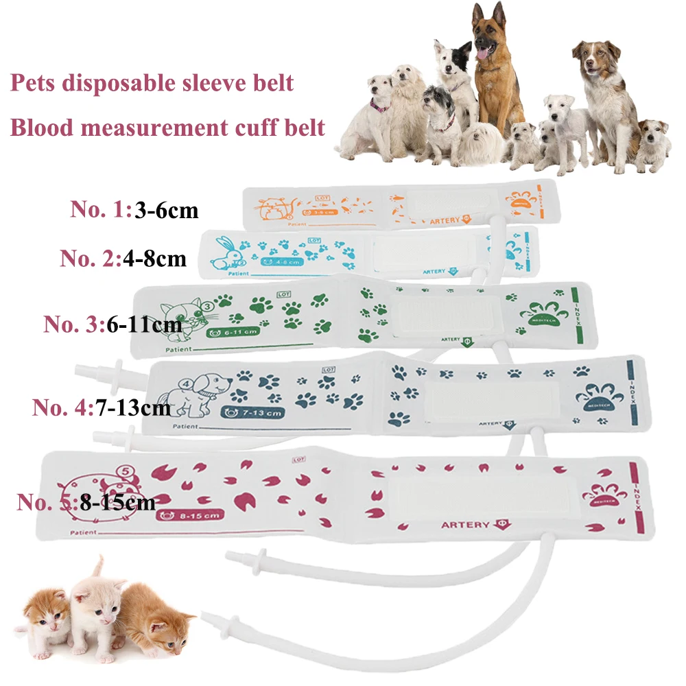 Professtional Avarian Pet Cat Dog Disposer Blood Pressue Monitor Cuff ...