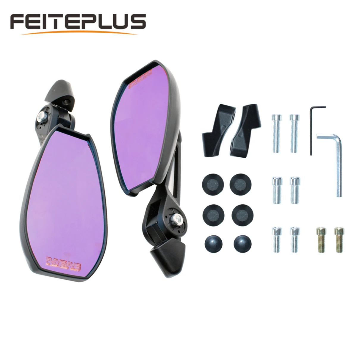 AOS4-Universal-Motorcycle-Side-Rearview-Mirror-HD-Blue-Purple-Mirror ...