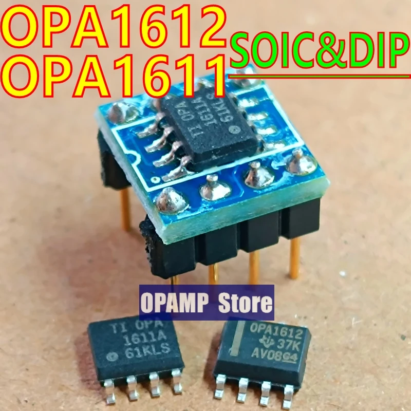 OPA1612-OPA1611-OPA1612AID-OPA1611AID-OPA1612A-OPA1611A-dual-single-OPAMP-SOIC-DIP-all-stock ...