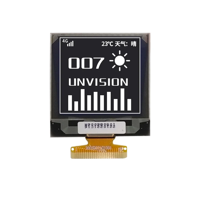1.5 Inch 25PIN OLED Module Display Screen SSD1327 Chip 128*128 Parallel ...
