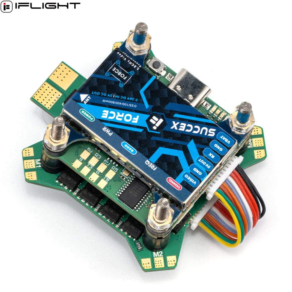 Iflight Blitz F7 Osd Flight Controller W/ Blitz E45s 4-in-1 Esc Succex ...