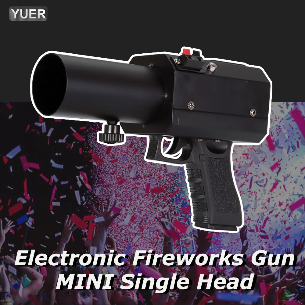 MINI-Single-Head-Electronic-Fireworks-Gun-Disco-DJ-Handheld-Atmosphere ...