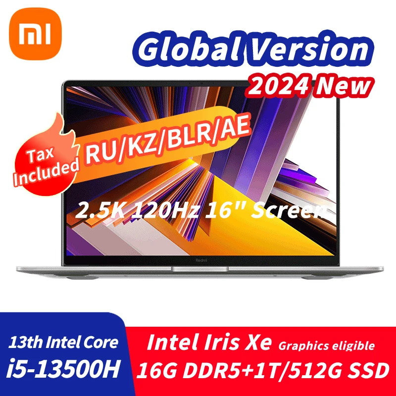 Original-Xiaomi-Redmi-Book-16-2024-Laptop-13th-Intel-Core-I5-13500H ...