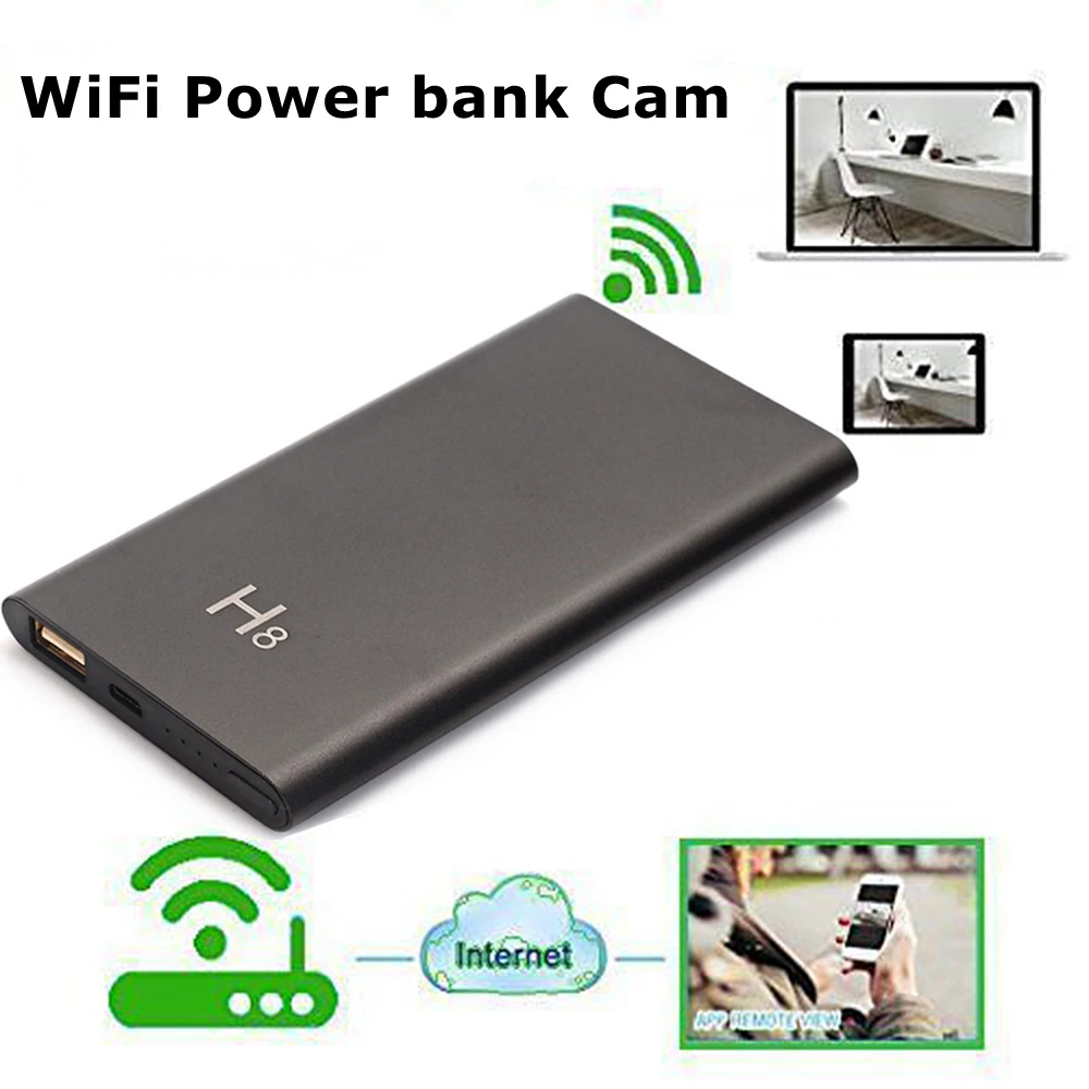 5000mah Power Bank Camera 1080p Mini Wifi Video Recorder Ir Night ...