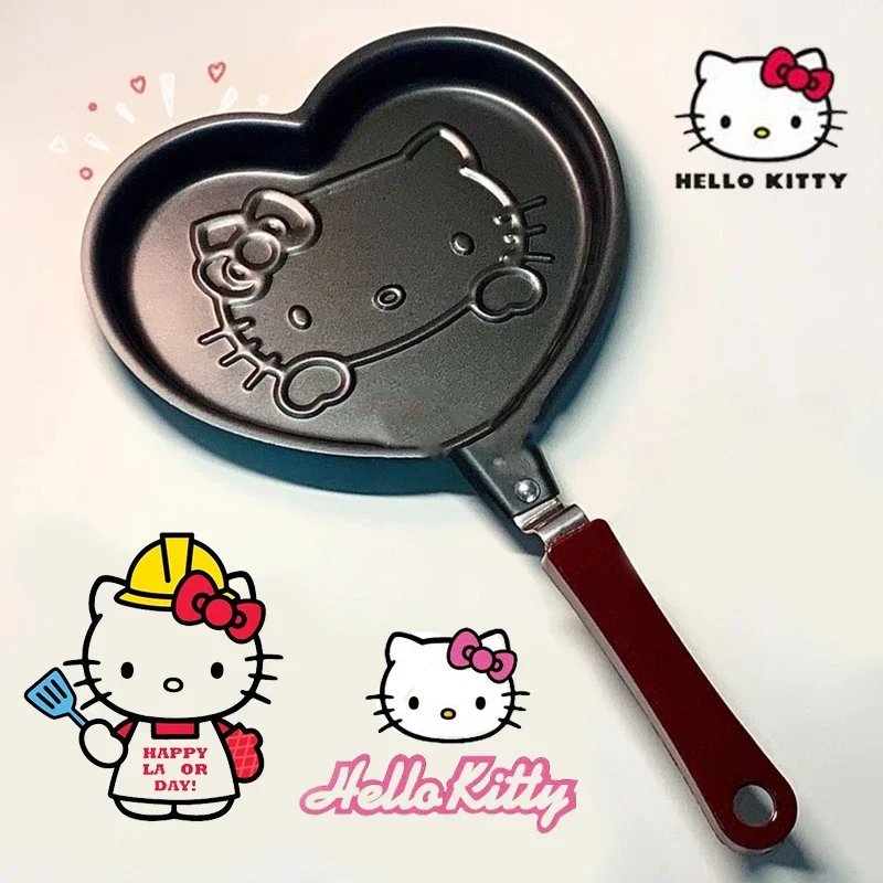 Hello-Kitty-Mini-frigideira-para-casa-Panela-de-omelete-do-caf-da-manh ...
