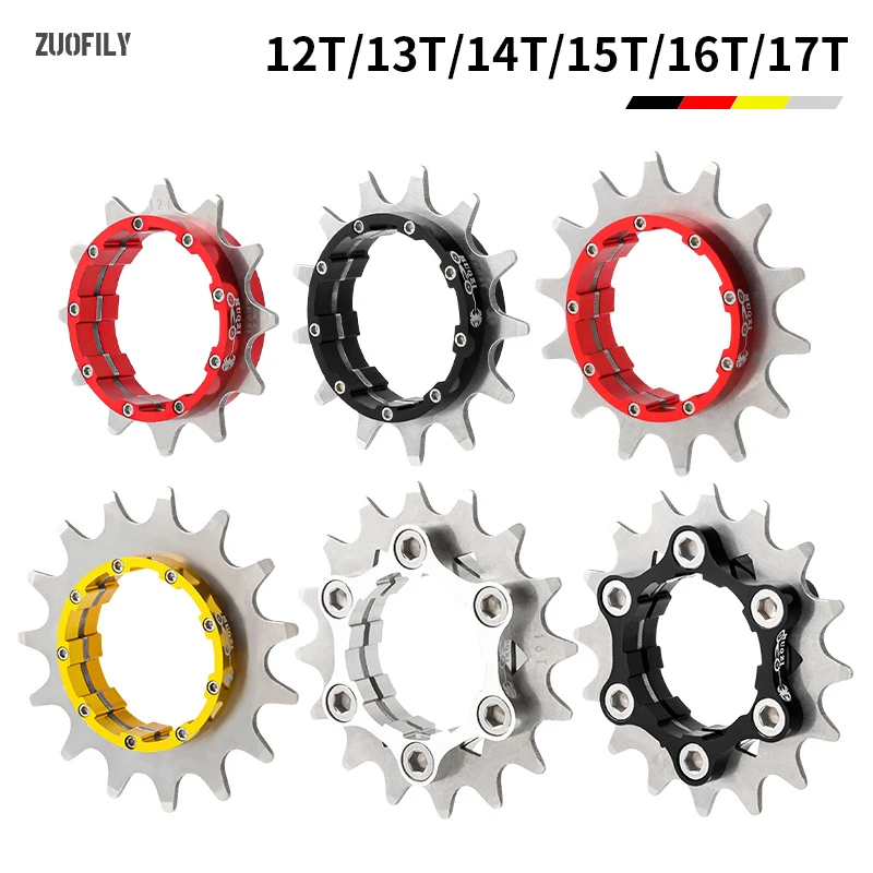 1PC Single Speed Conversion Kit Single Speed Cassette Cog 12T 13T 14T ...
