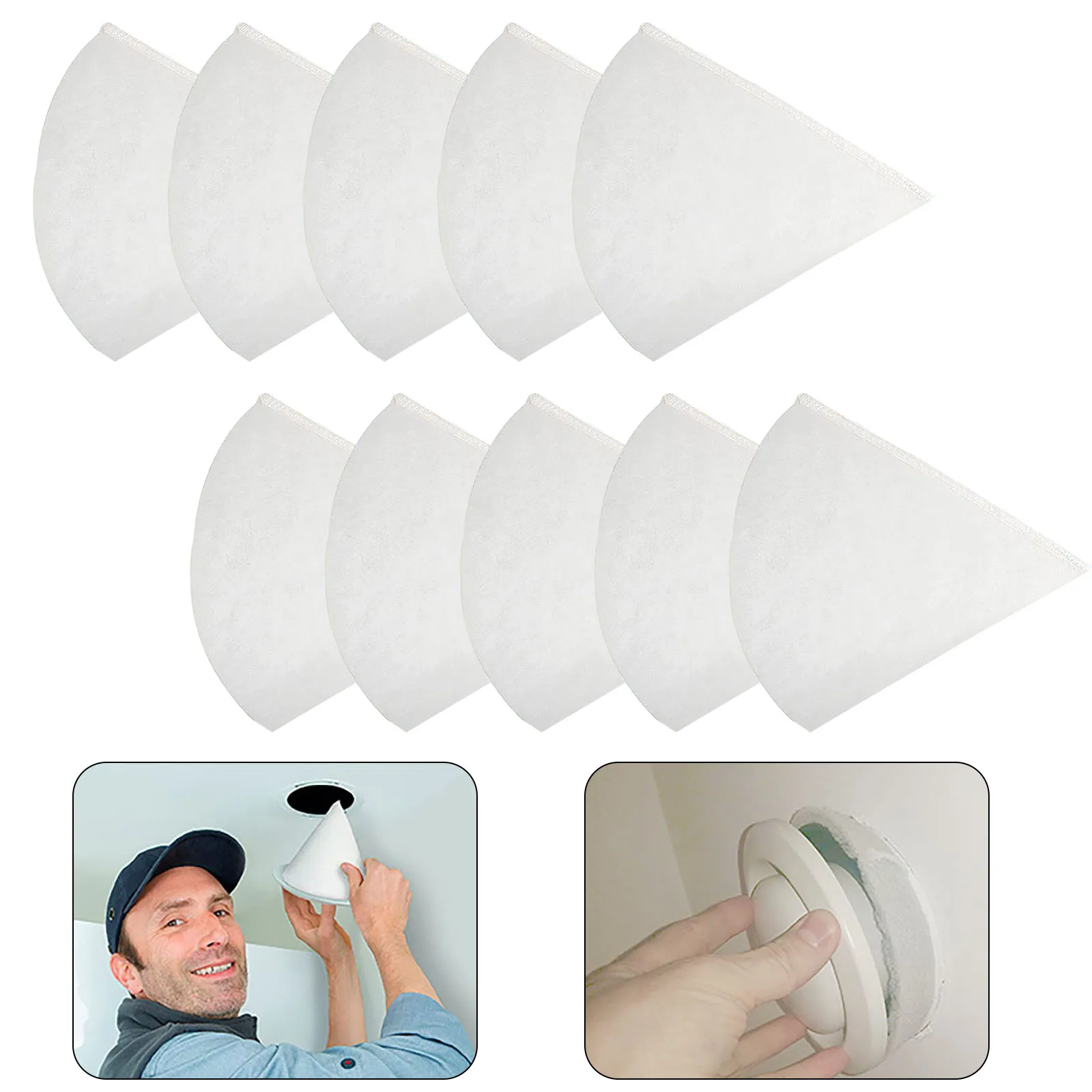 1 Set Of Conical Exhaust Valve Filter Compatible With Helios, Maico ...