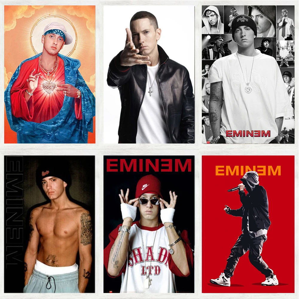Super-Rapper-Eminems-Posters-And-Prints-Great-Rap-Singer-Canvas ...