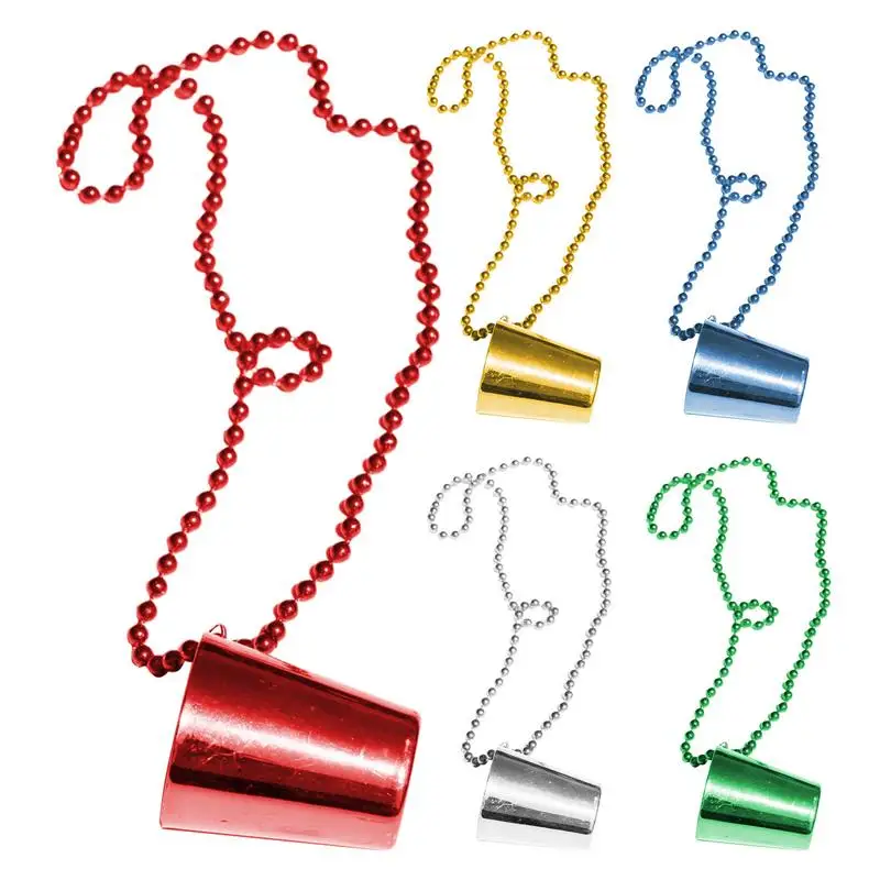 Team-Bride-Cups-Bride-To-Be-Plastic-Shot-Glasses-Necklace-Beads ...