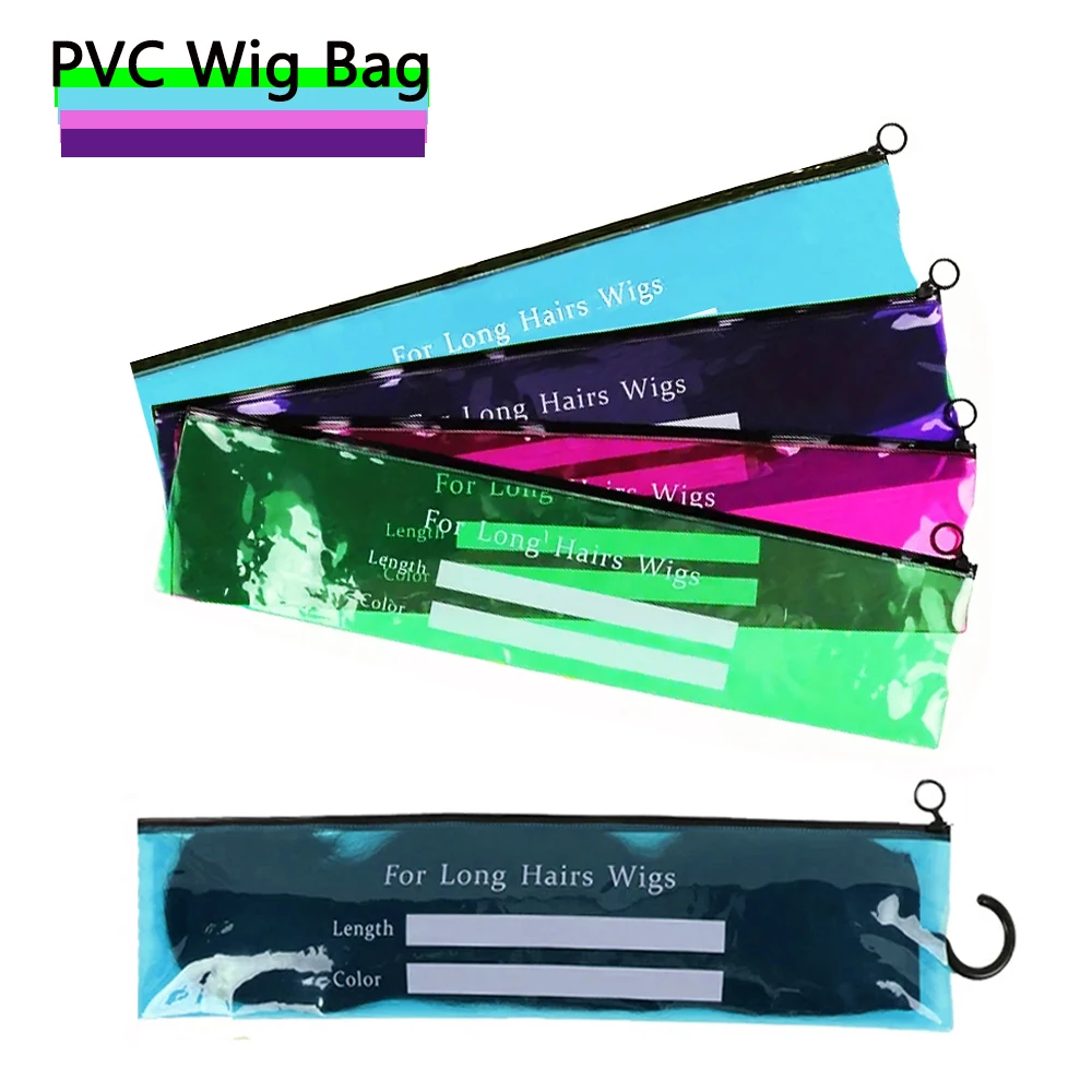 Hangable-Wig-Storage-For-Multiple-Wigs-Soft-Pvc-Wig-Storage-Bag-With ...