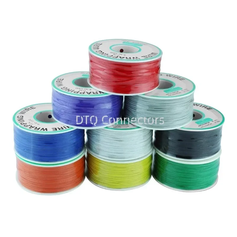 250 meters AWG30 Wrapping Wire Single Strand Copper Cable Ok Wire ...