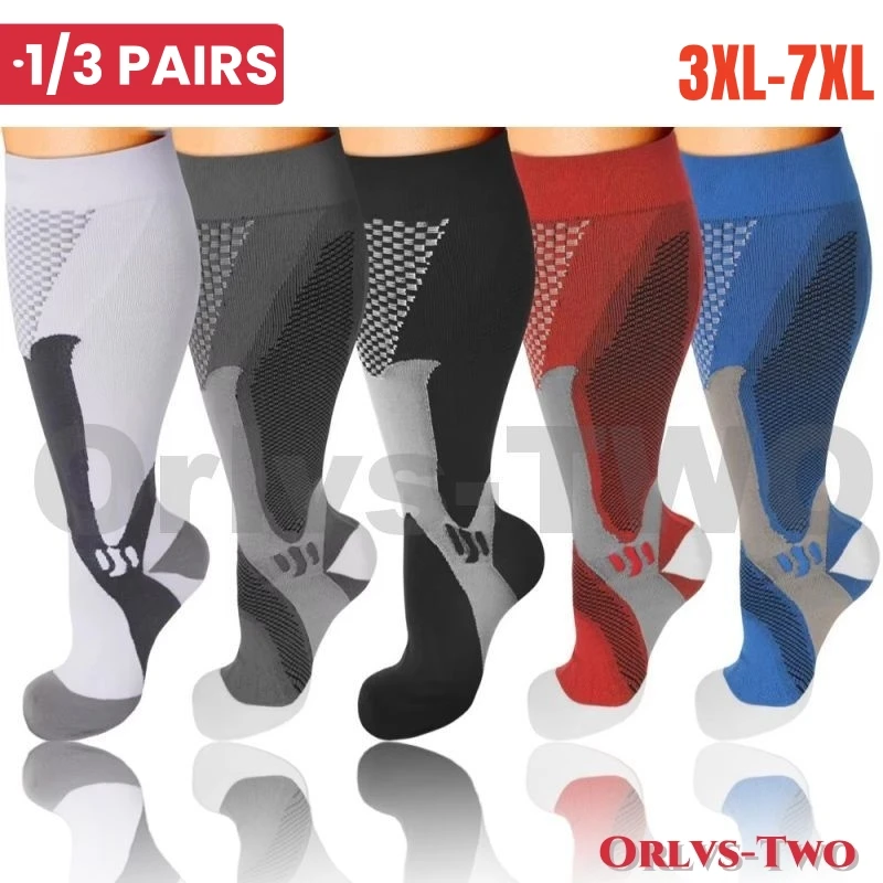 Compression-Socks-3XL-7XL-Fat-Socks-Fat-Plus-Large-Leg-Sports-Socks ...