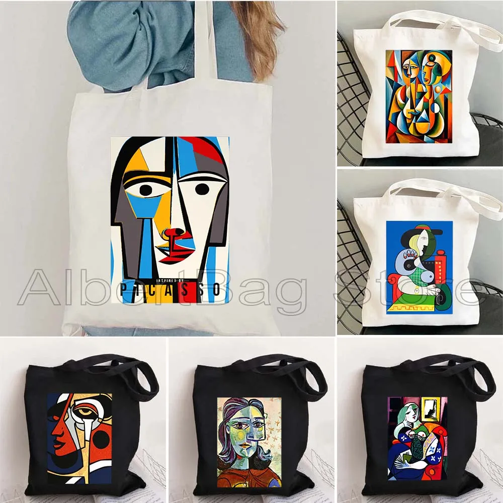 ABSTRACT-PAINT-FULL-COLOR-Pablo-Picasso-Painting-Gift-Retro-Cubism-Head ...