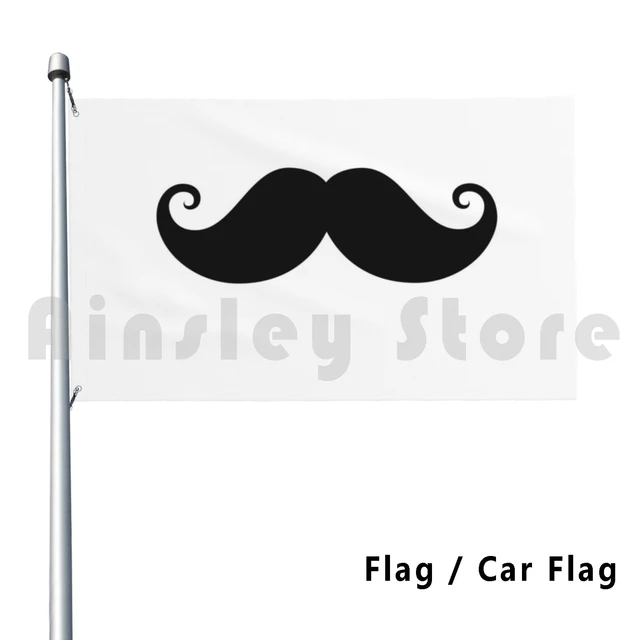Handlebar Mustache Drawing