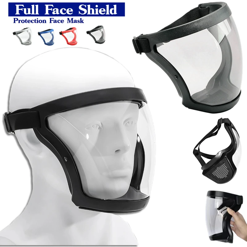 M-scara-de-protecci-n-Facial-completa-de-seguridad-m-scara-transparente ...