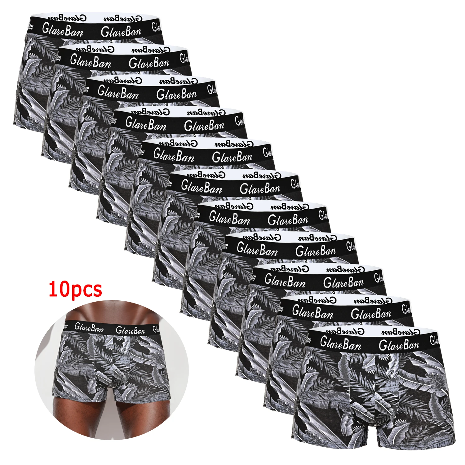 10pcs-Pack-Boxer-Shorts-Men-Briefs-Underwear-Cotton-Male-Underpants-for ...