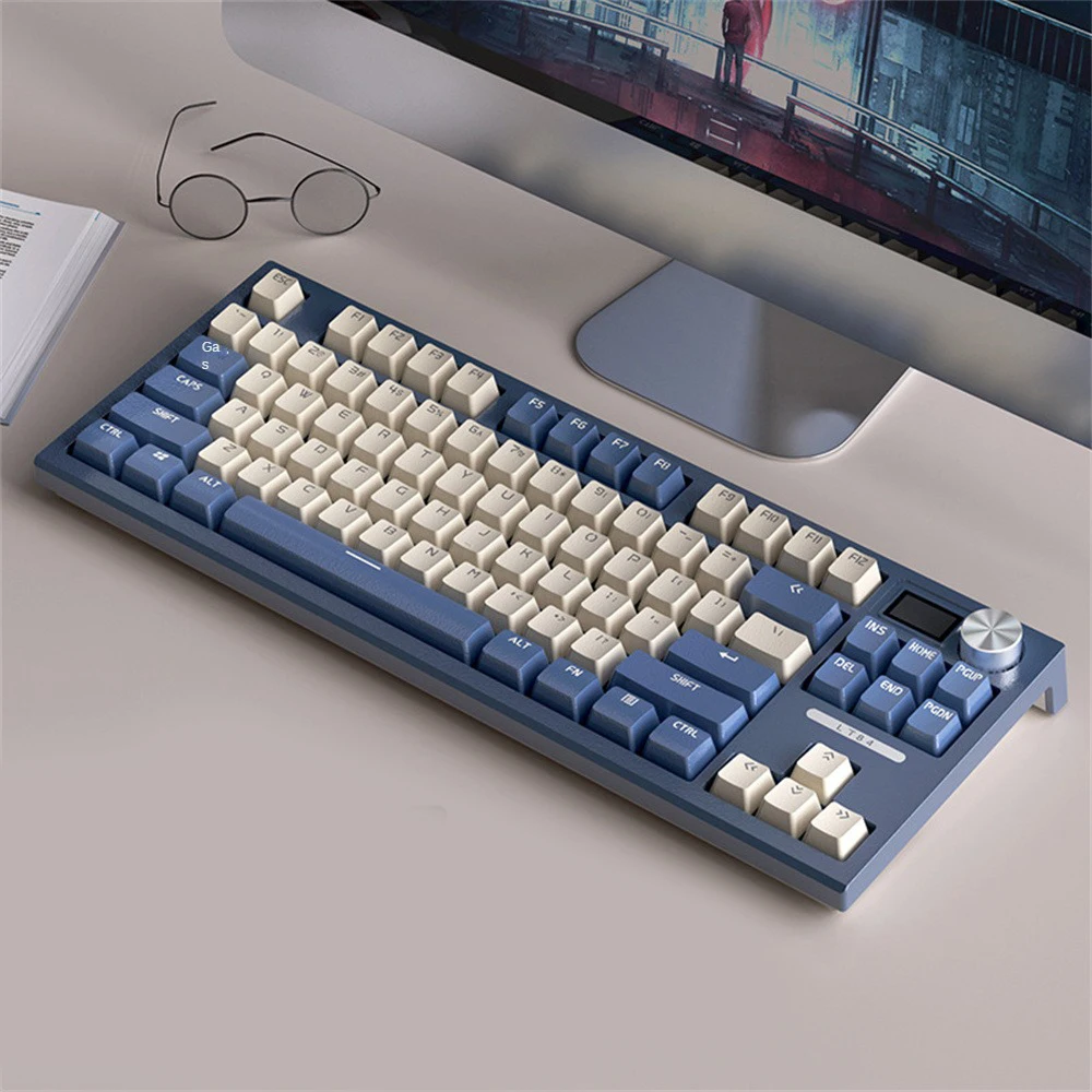 Aubess LT84 84-Key RGB Keyboard Gaming Keyboard Wired Keyboard Hot ...
