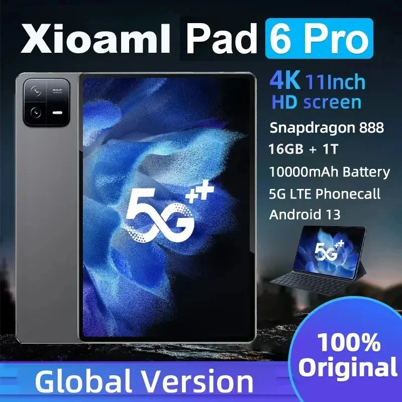 Xioa-Tableta-Pad-6-Pro-versi-n-Global-dispositivo-con-Android-13-16GB ...