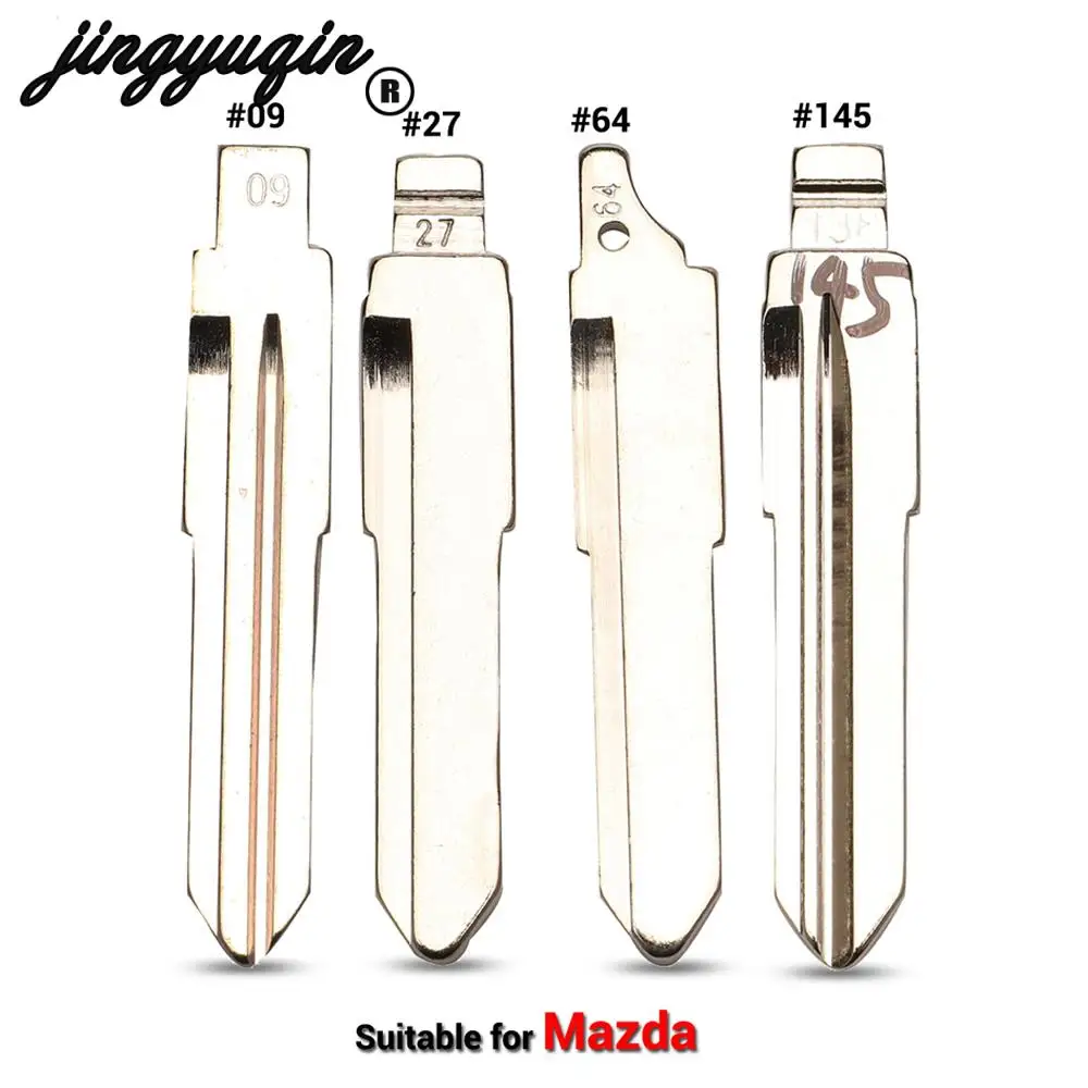 jingyuqin-09-27-64-No-145-Metal-Blank-Uncut-Flip-KD-Remote-Key-Blade ...