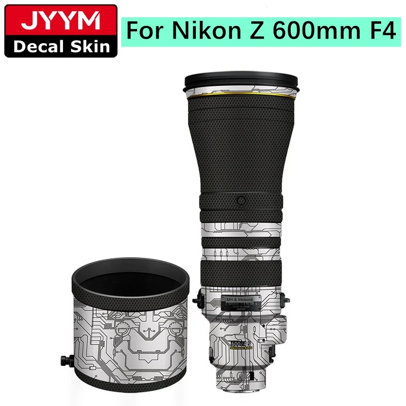 For Nikon Z 600mm F4 Decal Skin Vinyl Wrap Film Camera Lens Body ...