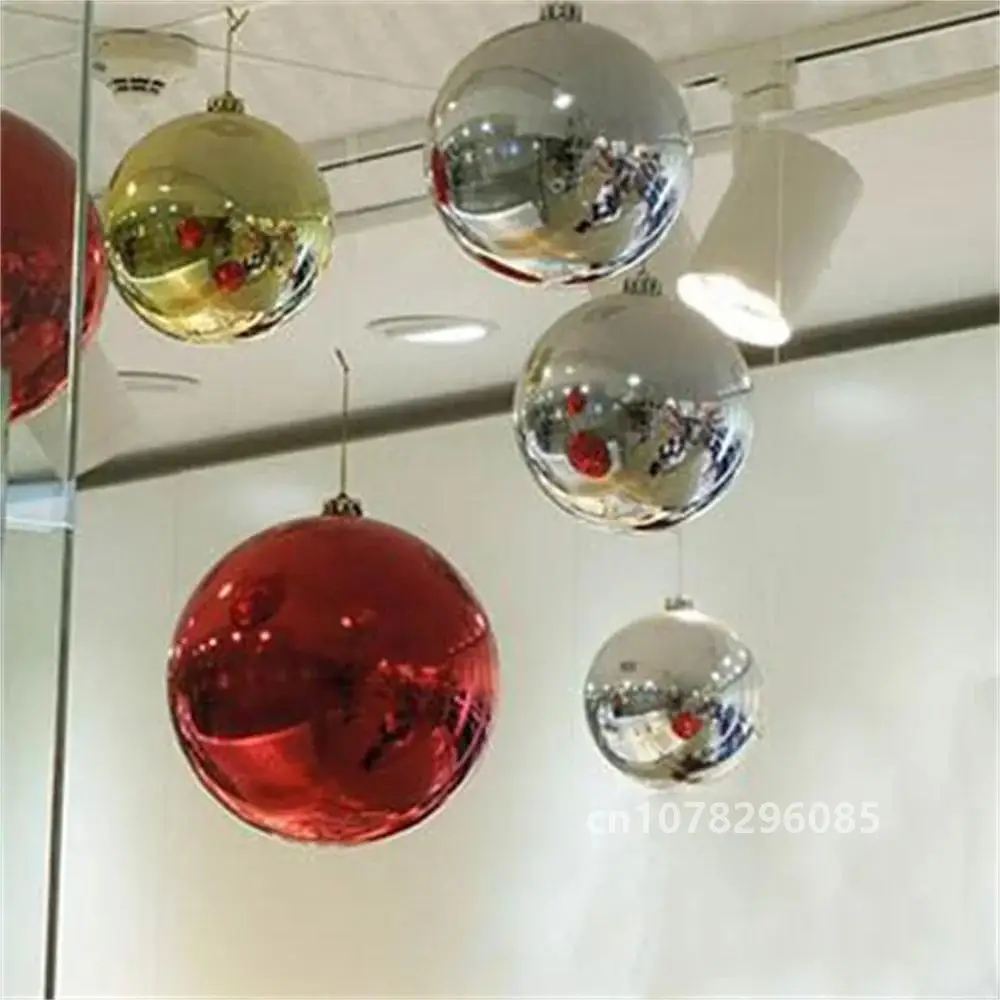 15cm-Big-Light-Silver-Balls-Christmas-Tree-Decorations-Ornaments-Balls-Wedding-Xmas-Party-for ...