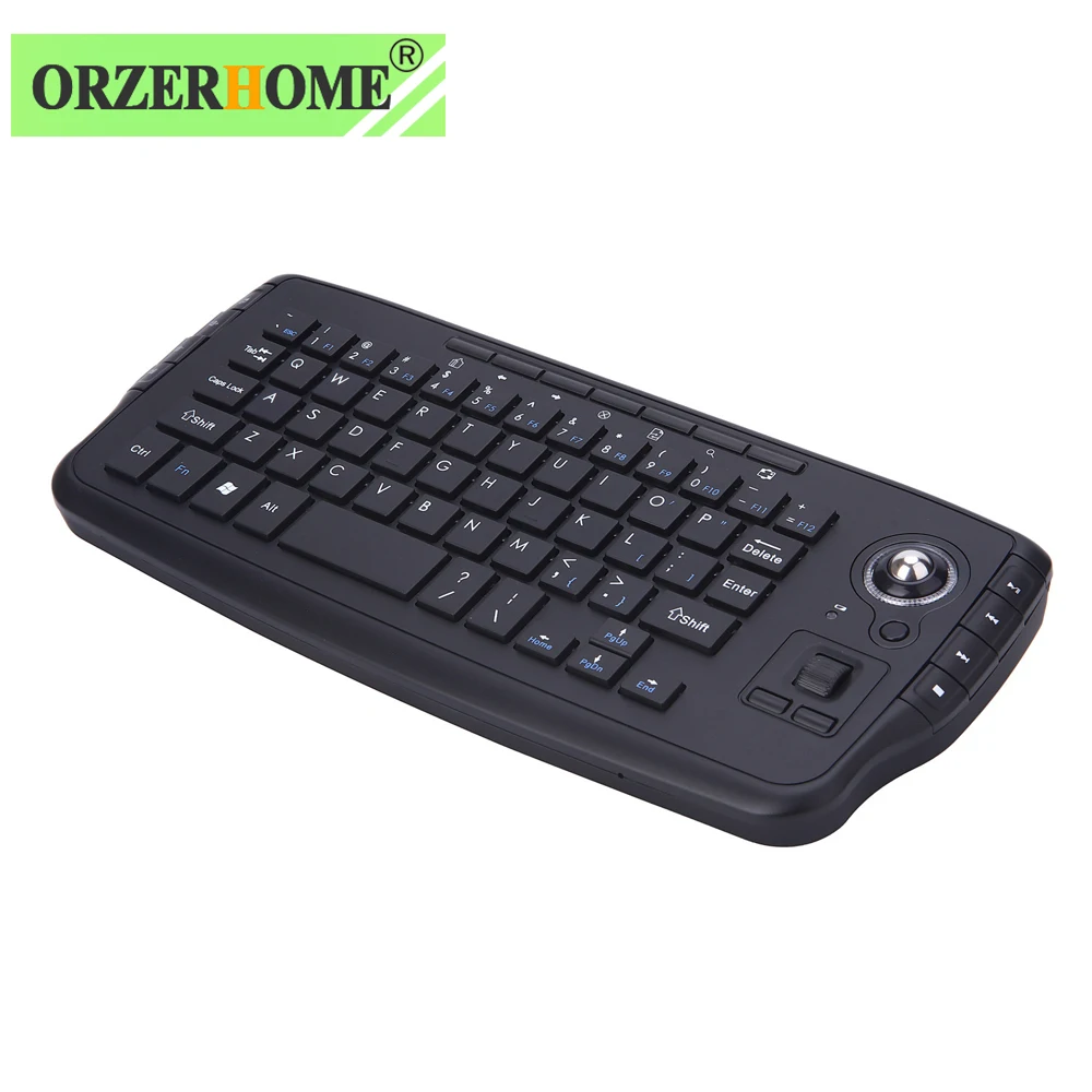 ORZERHOME-Wireless-Mini-Keyboard-2-4GHz-with-Trackball-Mouse-Scroll ...