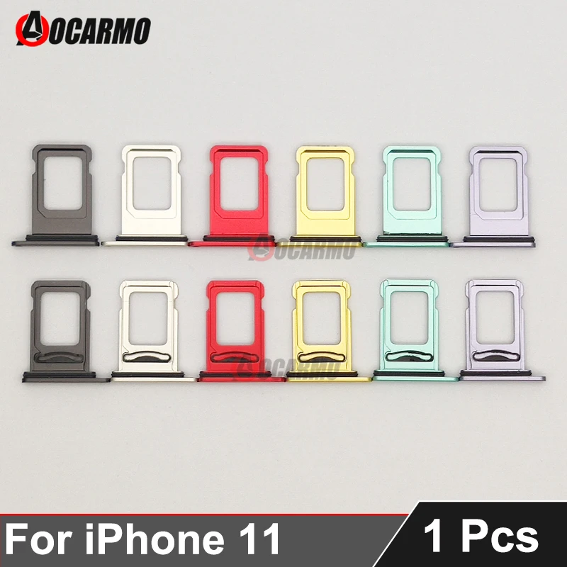 1Pcs-Lot-For-Apple-iPhone-11-SIM-Card-Tray-Drawer-Holder-Single-Dual ...