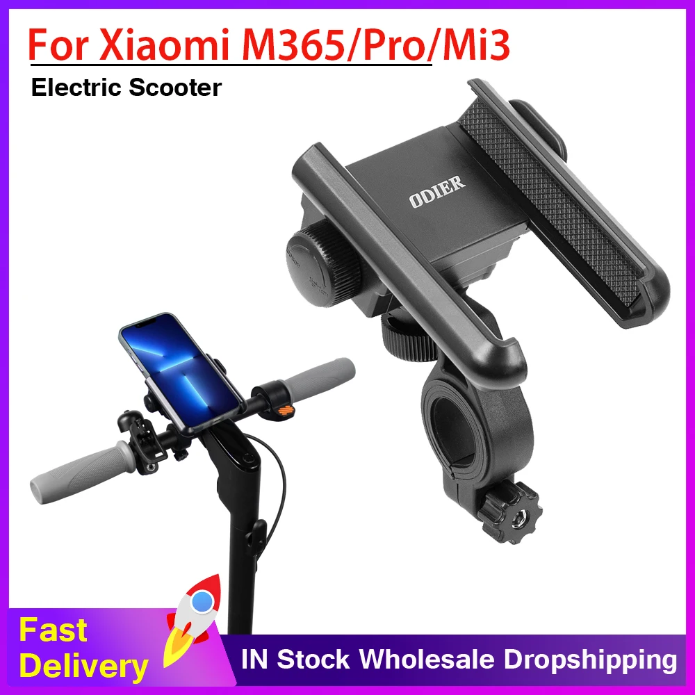 360-Degree-Electric-Scooter-Phone-Holder-Universal-for-Xiaomi-M365-PRO ...