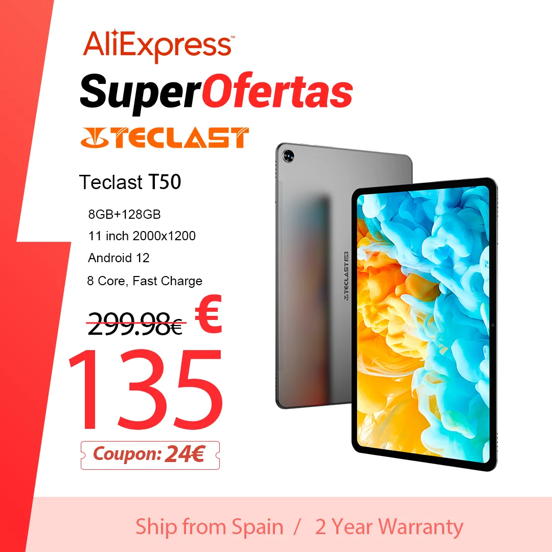 Teclast-T50-11-inch-TDDI-Android-12-Tablet-8GB-RAM-128GB-ROM-2000x1200 ...