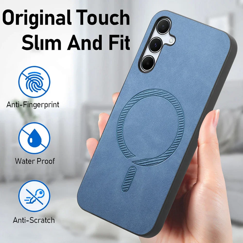 M56 M54 M34 M14 5G Magnet Back Case For Samsung Galaxy M56 Luxury Cover ...
